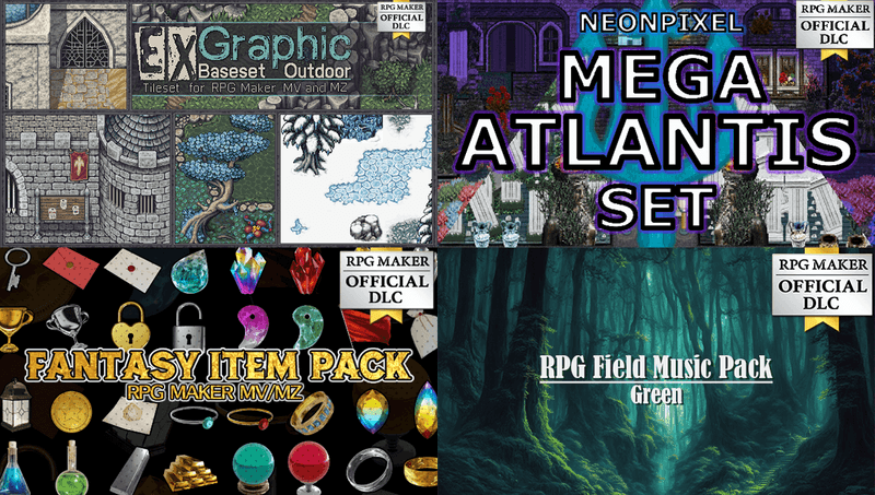 New Releases: EX Graphic Base Set Outdoor, NEONPIXEL - MEGA ATLANTIS ...