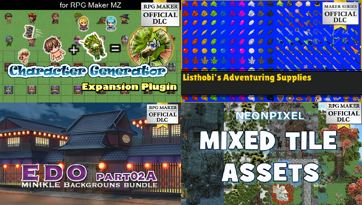 New Releases: 5 New Packs from GGG | The Official RPG Maker Blog