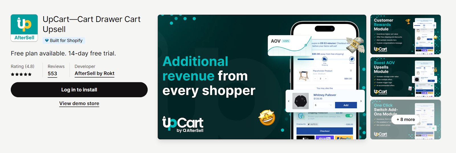 8 Best In Cart Upsell & Cart Drawer Apps for Shopify in 2024