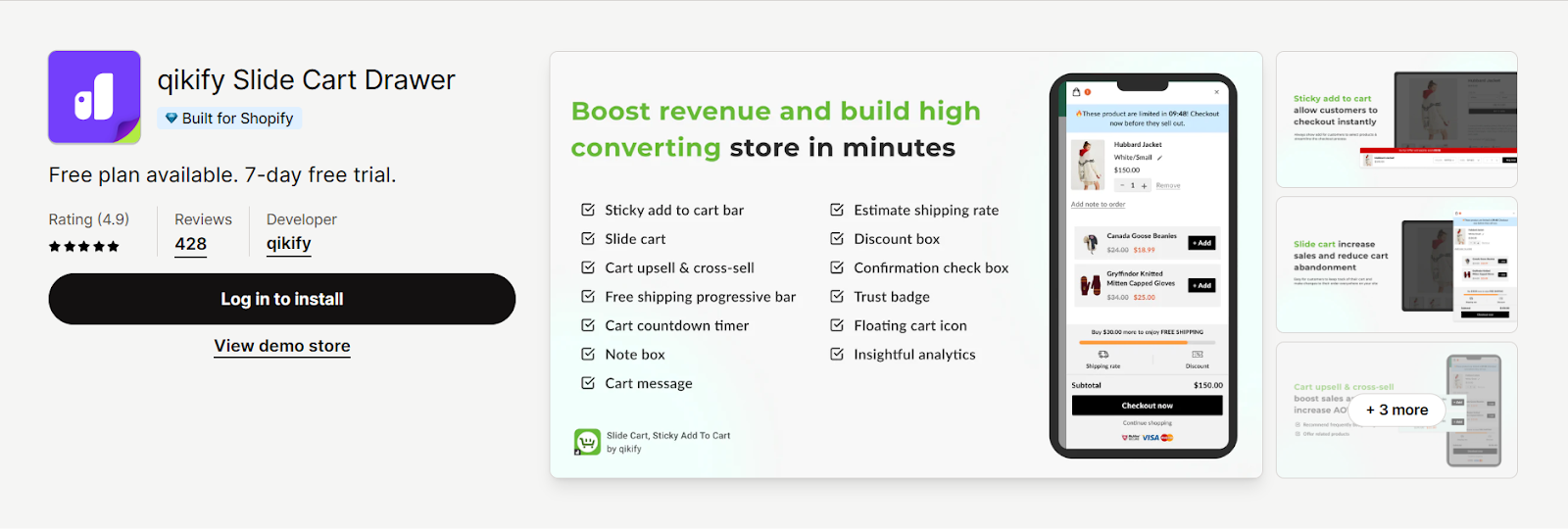 8 Best In Cart Upsell & Cart Drawer Apps for Shopify in 2024