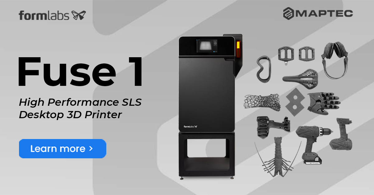 Fuse 1: Nylon Powder 3D Printing Materials | MAPTEC