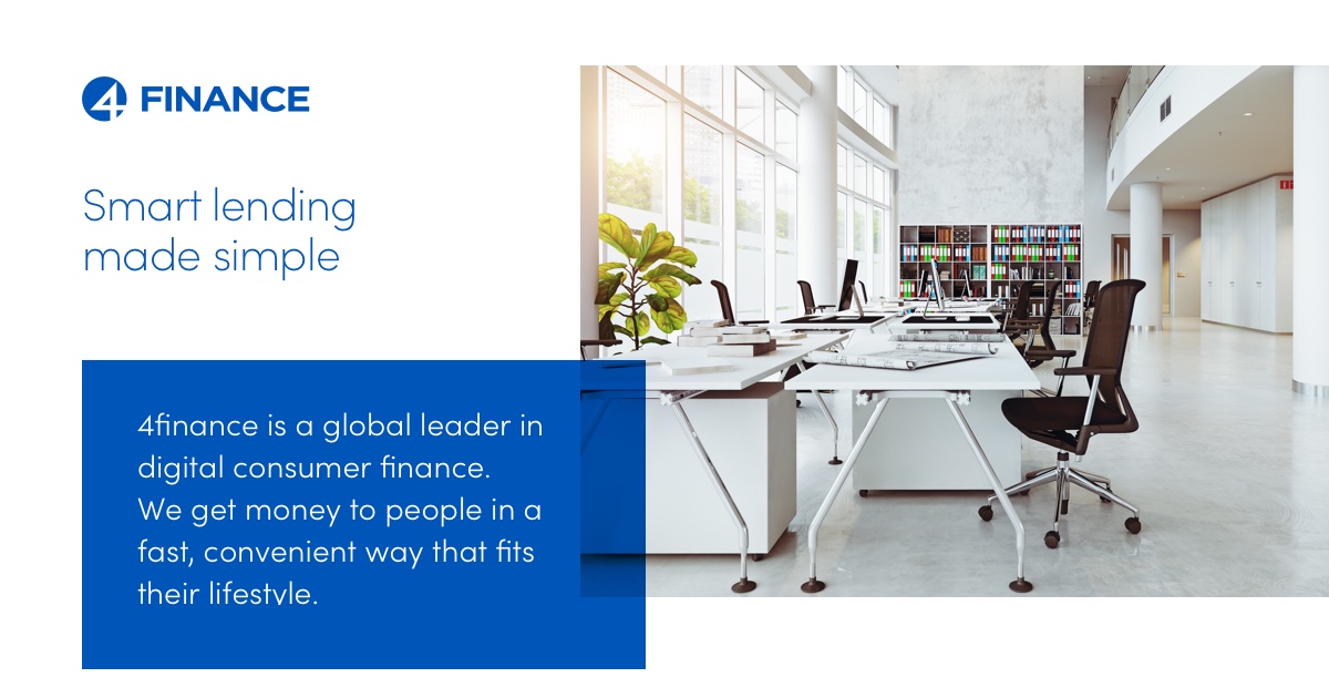 Smart lending made simple - 4finance