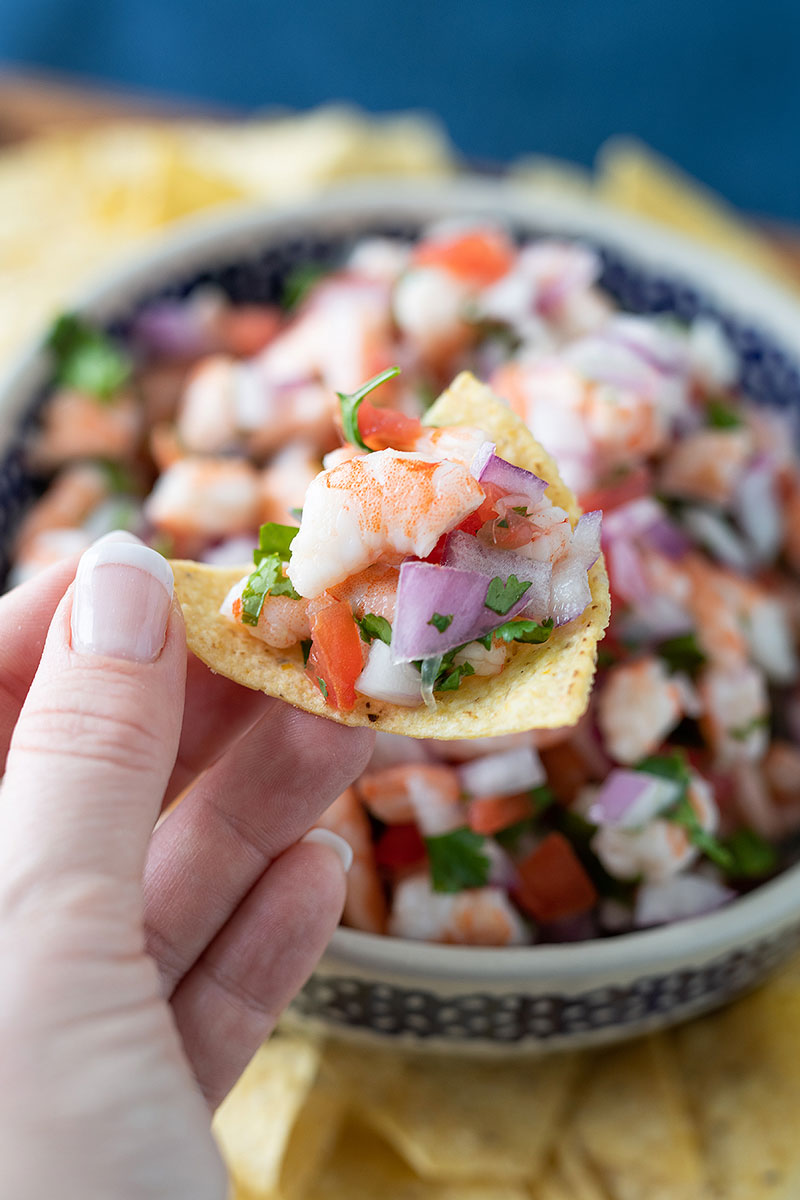 Cookbook - Costa Rican Shrimp Ceviche