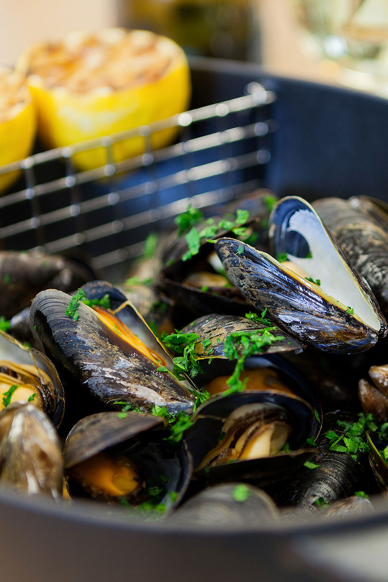 Cookbook - Mussels in White Wine