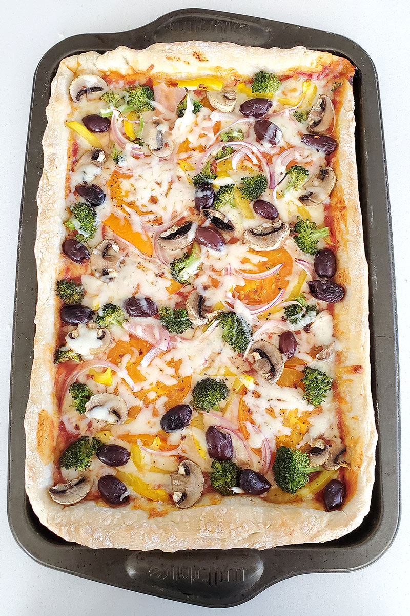 Cookbook - The All Dressed or Fully Loaded Pizza