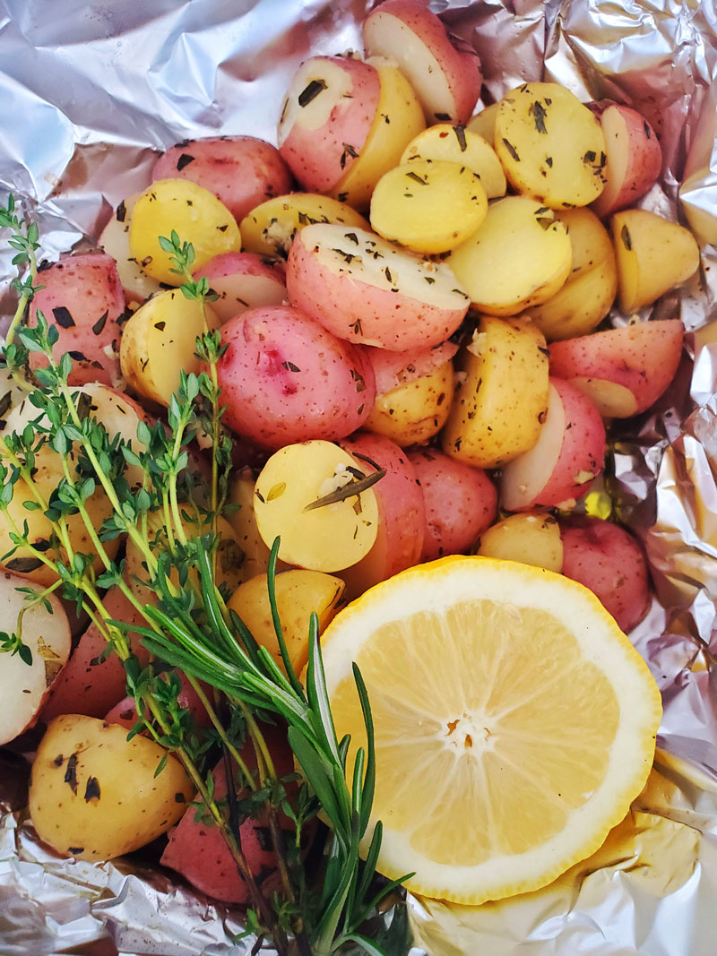 Cookbook - BBQ Mini Potato Packet