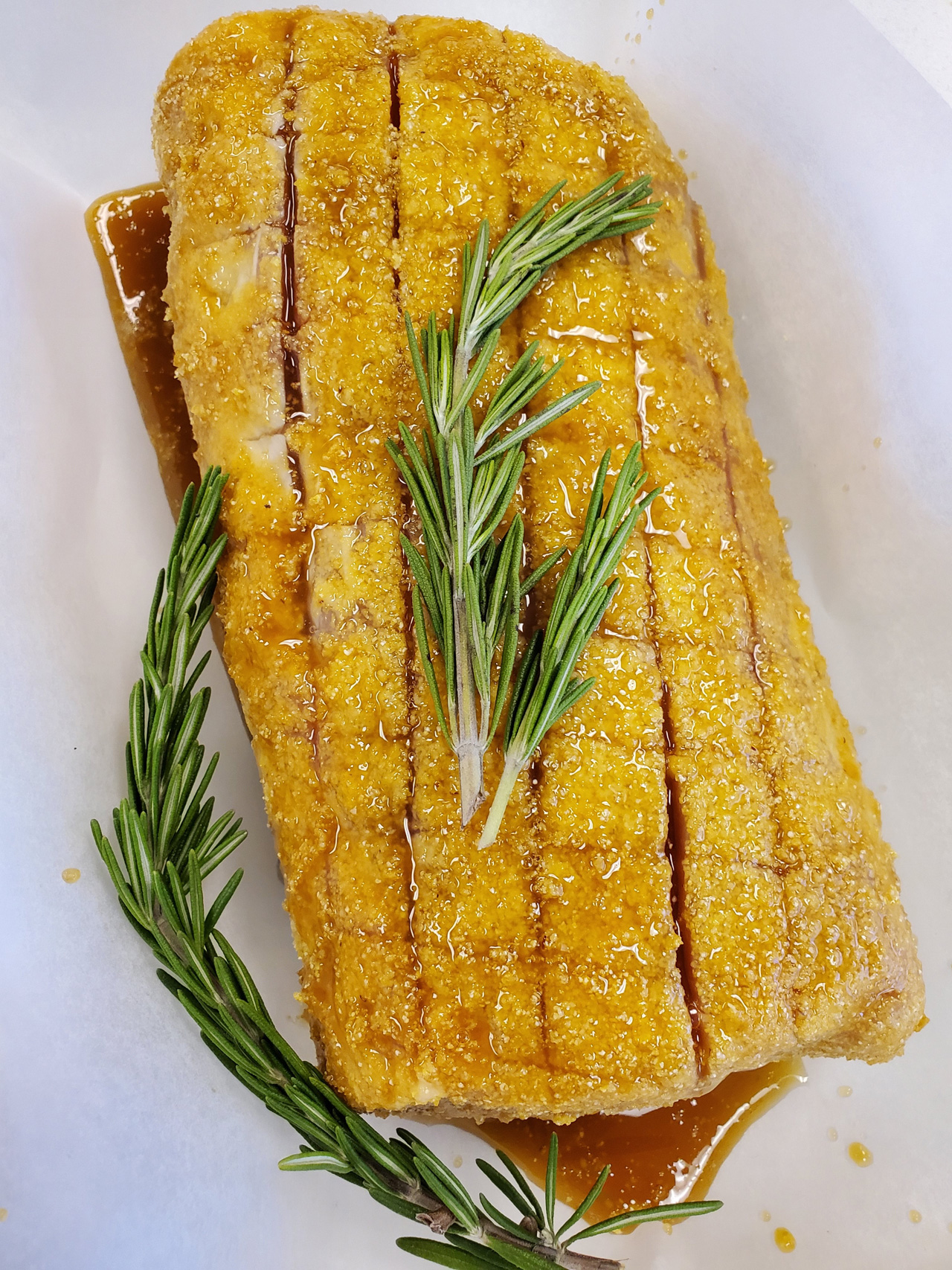 Cookbook - Maple Glazed Peameal Bacon Roast