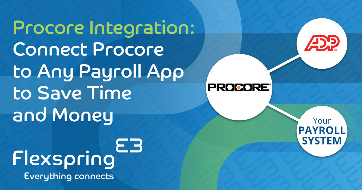 Procore Integration by Flexspring