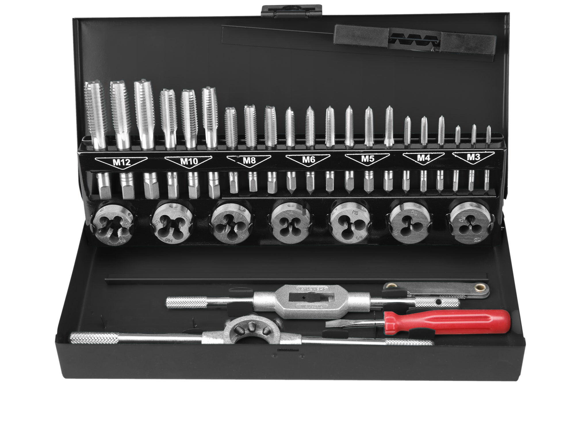 32pcs Tap & Die Set, M3 - M12
