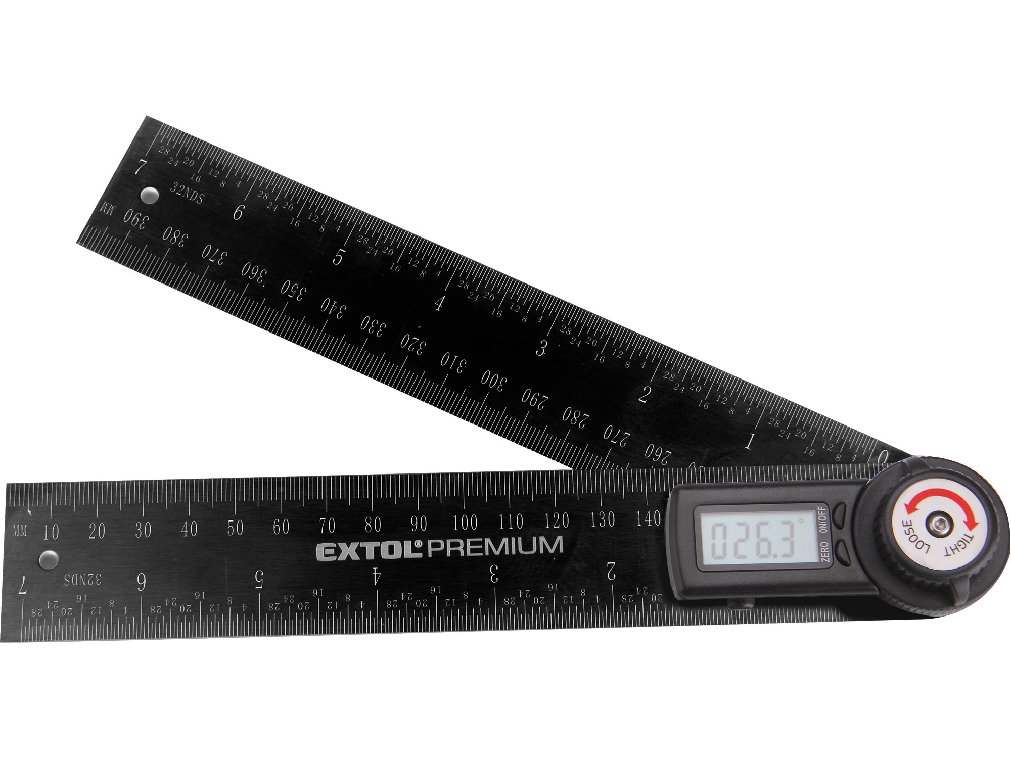 Digital Angle Rule, 200mm long