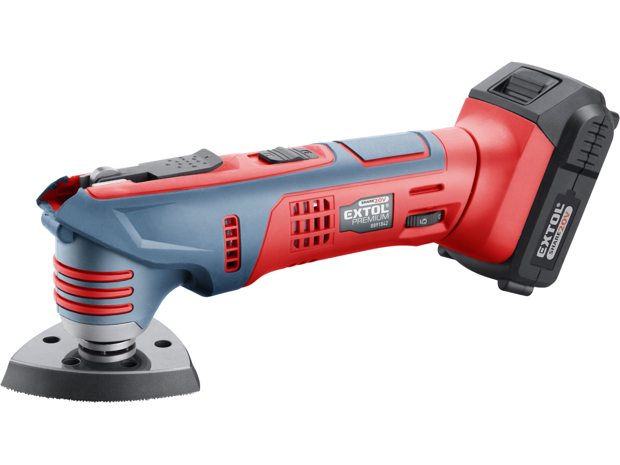 Cordless Multi Tool 20V, 1x2000mAh