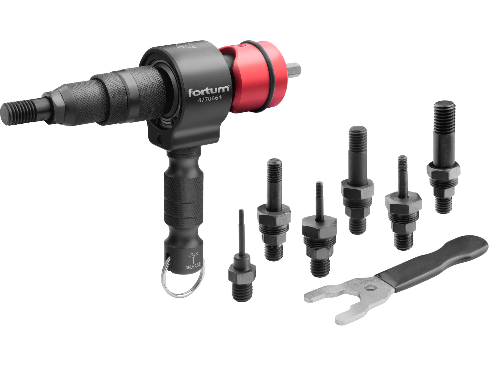 Rivnut Adapter GM12, CrMoV, for rivnuts M3-M12