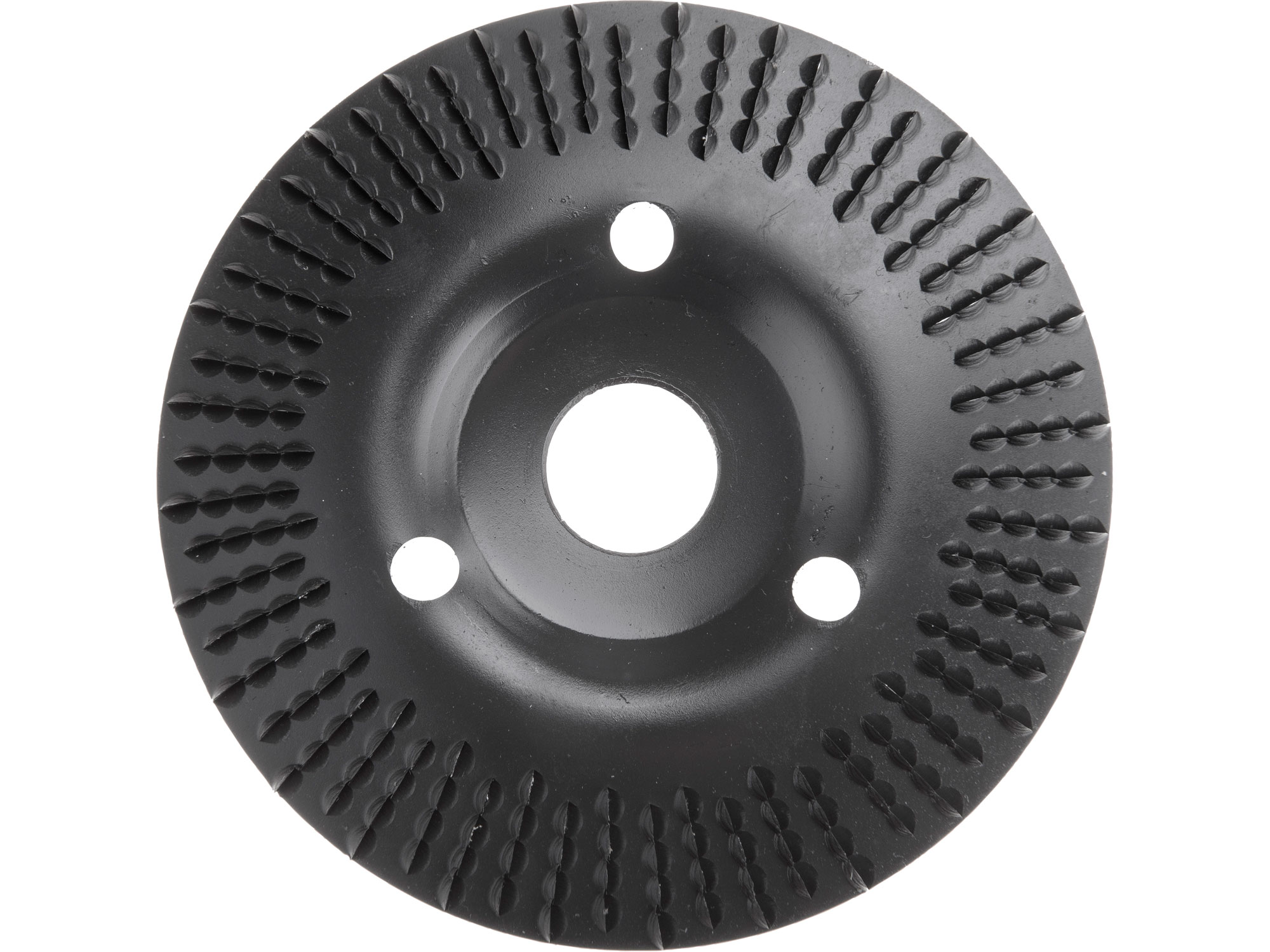 Wood Rasp Disc T-15 ,Tapered, Middle Cut, OD 125mm ID 22.2, 2mm thk