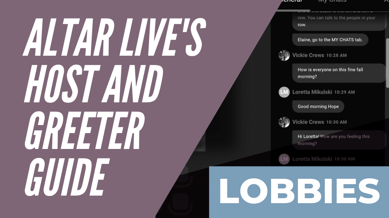 Church Hospitality Team Training [The Lobby]