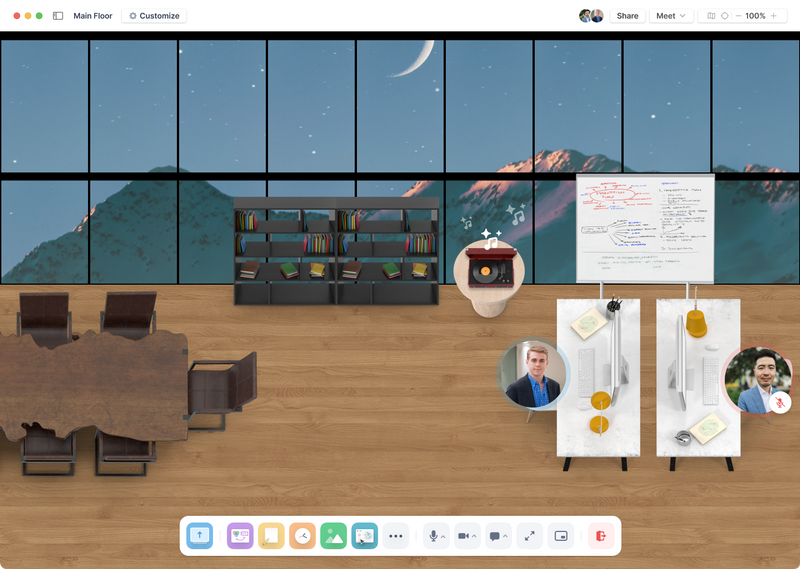 Virtual Office Coworking Software | Download the Teamflow App