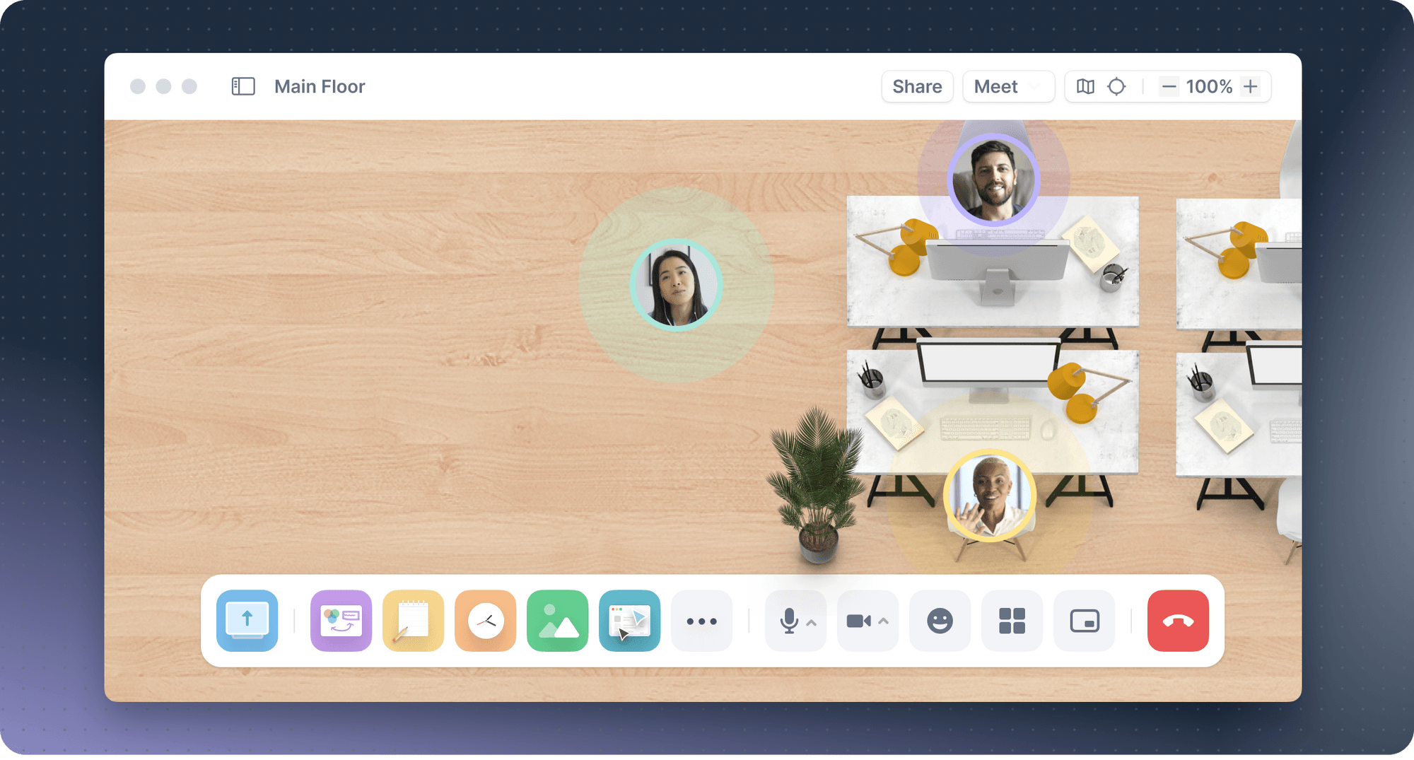 Virtual Office for Remote Team Collaboration | Teamflow