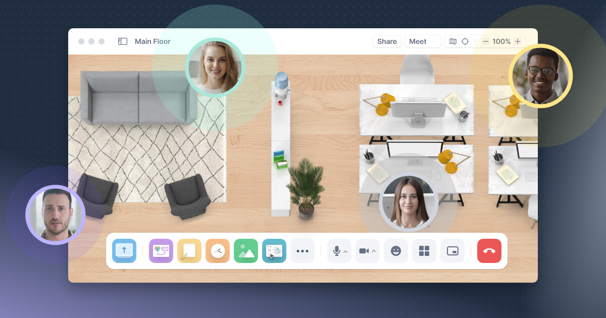 Virtual Office for Remote Team Collaboration | Teamflow