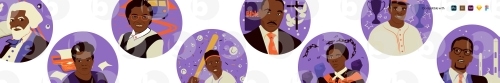 Black History Part I - Icons | Black Illustrations