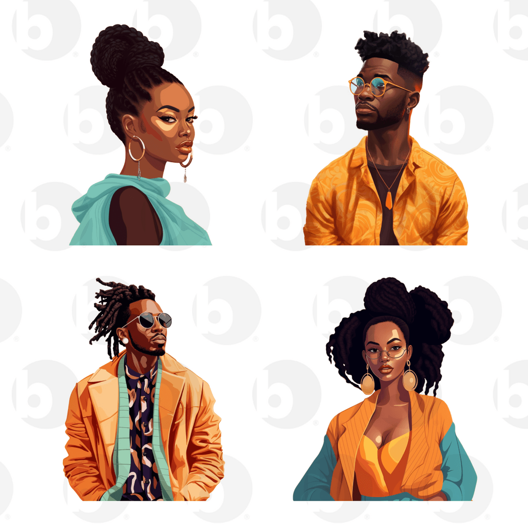 Illustrations of Black People for Your Next Digital Project | Black ...
