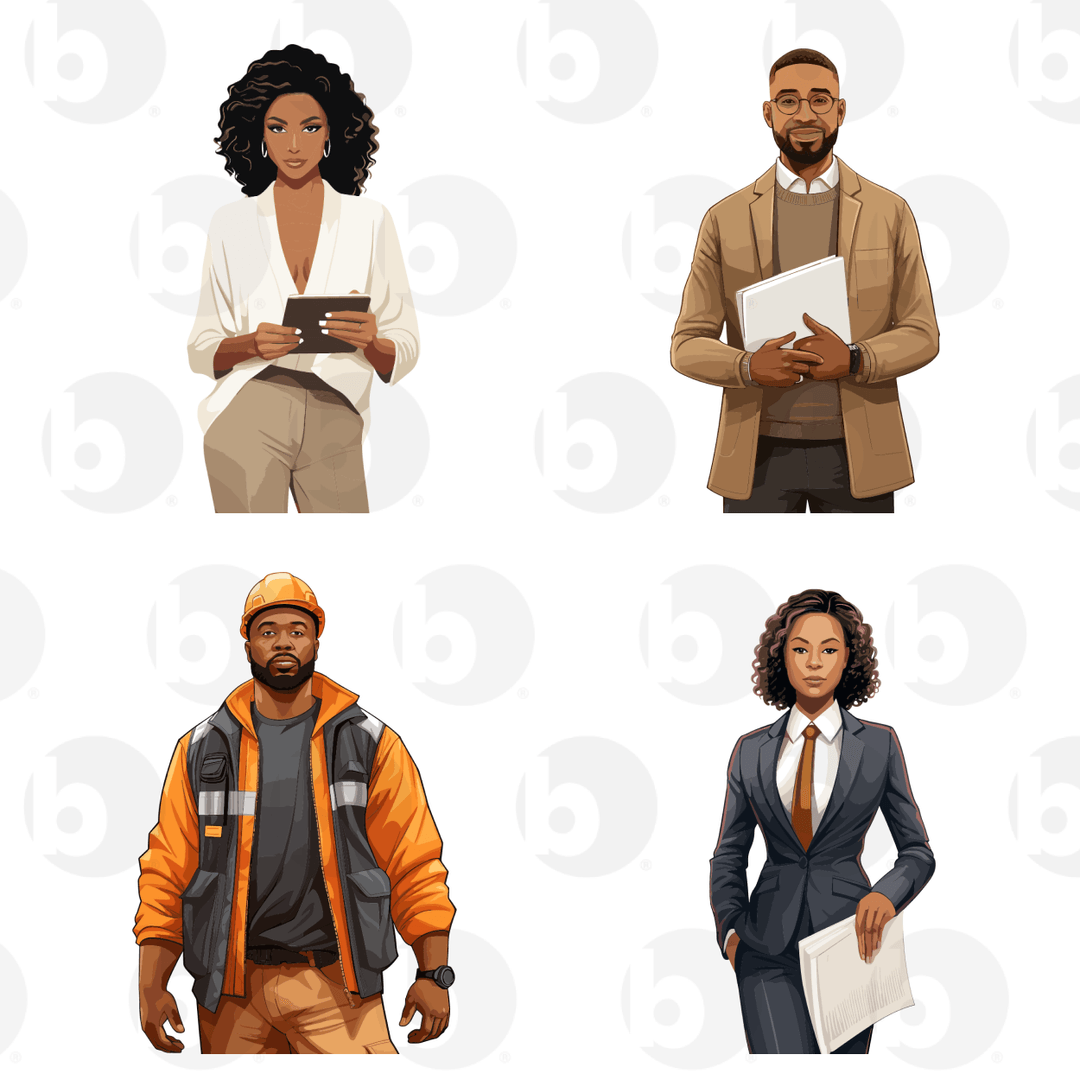 Illustrations of Black People for Your Next Digital Project | Black ...