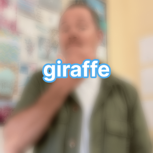 How to Sign “Giraffe” in Sign Language