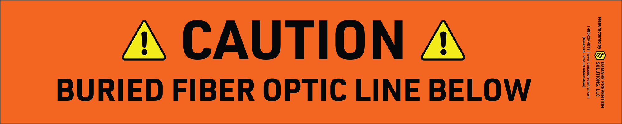 Signaltape® Underground Warning Tape | Damage Prevention