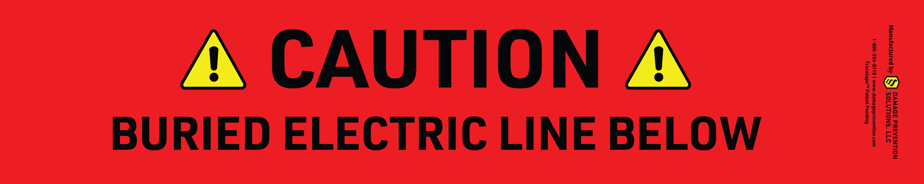Tracetape® Detectable Marking Tape