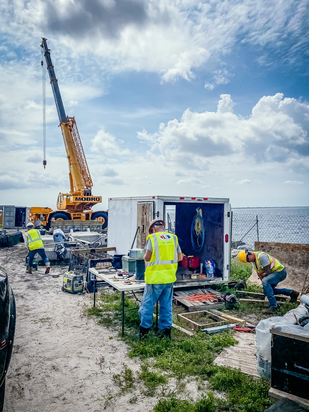 Pile Jacketing System Installation | Pile Protection Systems | Cathodic ...