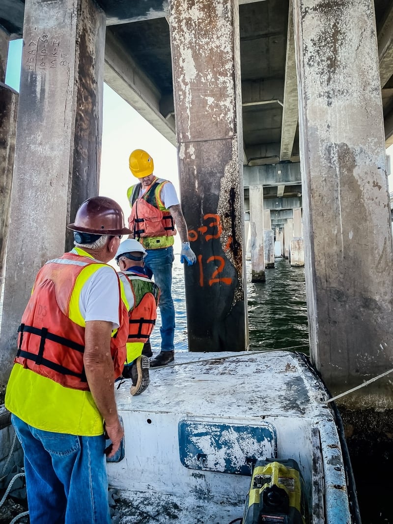 Pile Jacketing System Installation | Pile Protection Systems | Cathodic ...