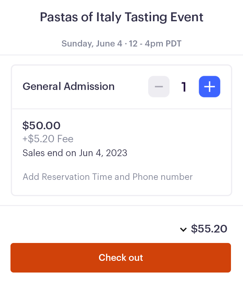 Eventbrite Embed for your bio link · solo.to