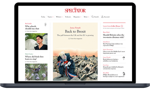 Subscribe to The Spectator – Try one month free