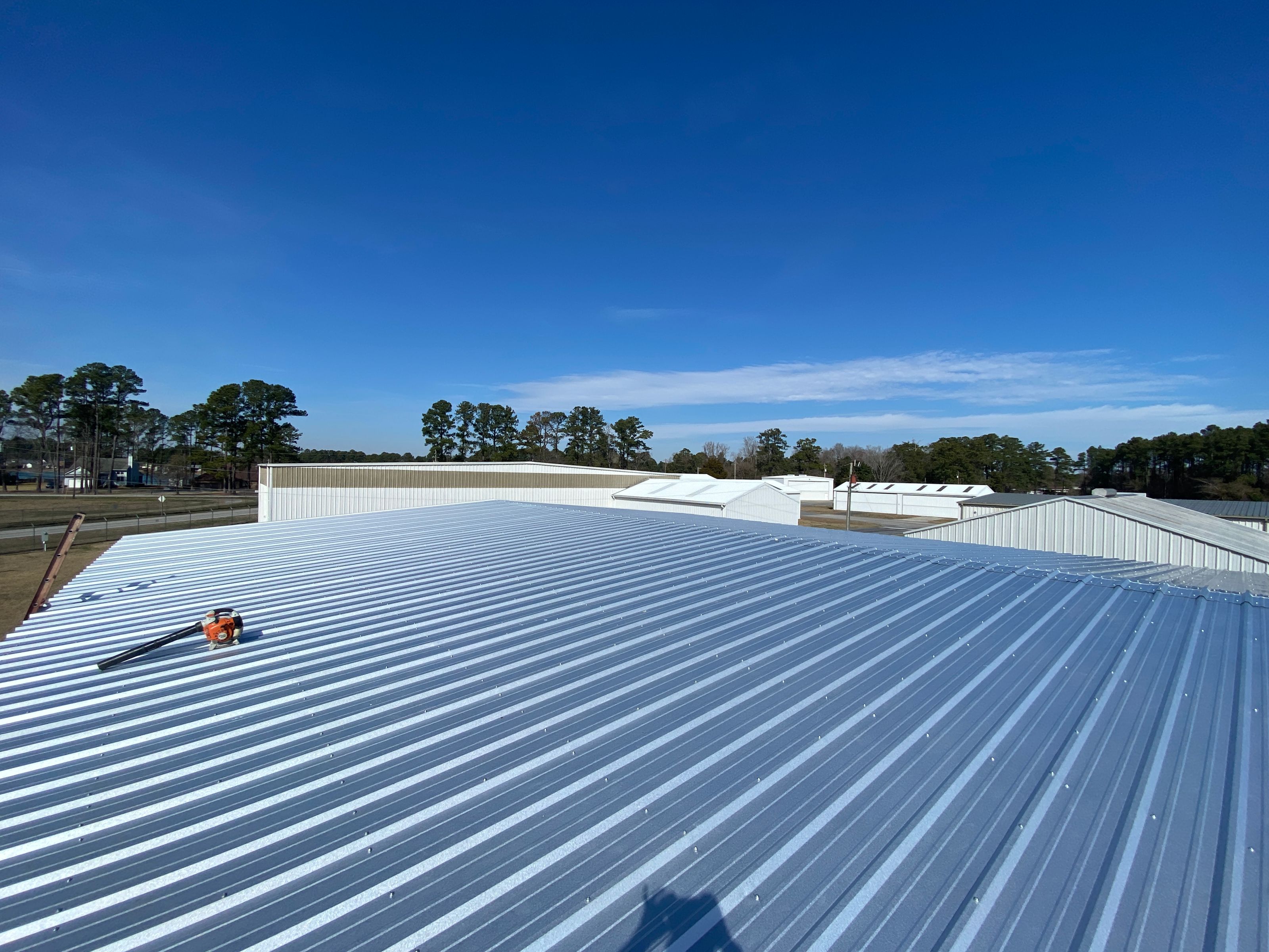 Roofing - Metal Roof at Kauffman Engineering