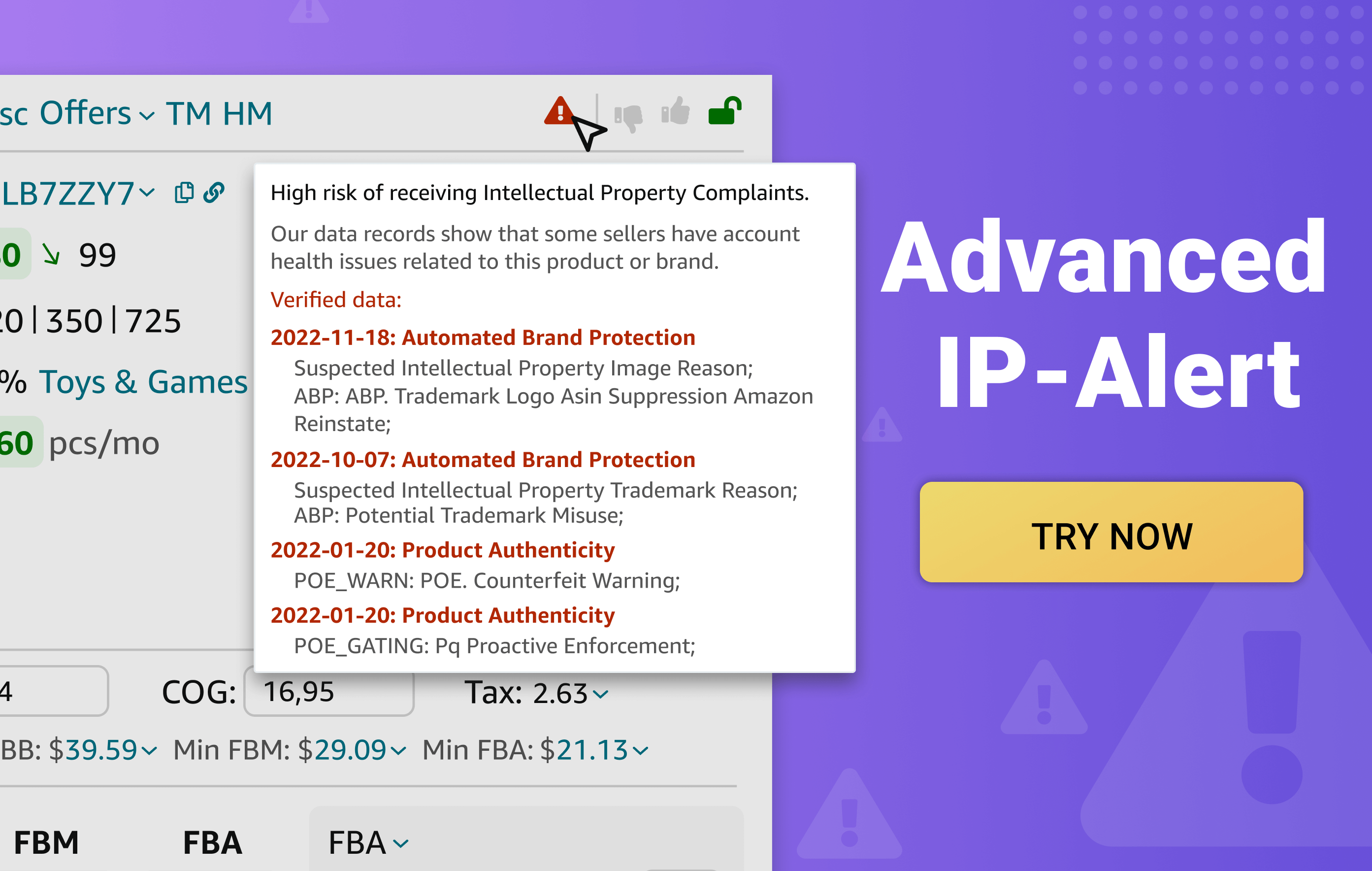 Advanced IP-Alert - Seller Assistant Blog