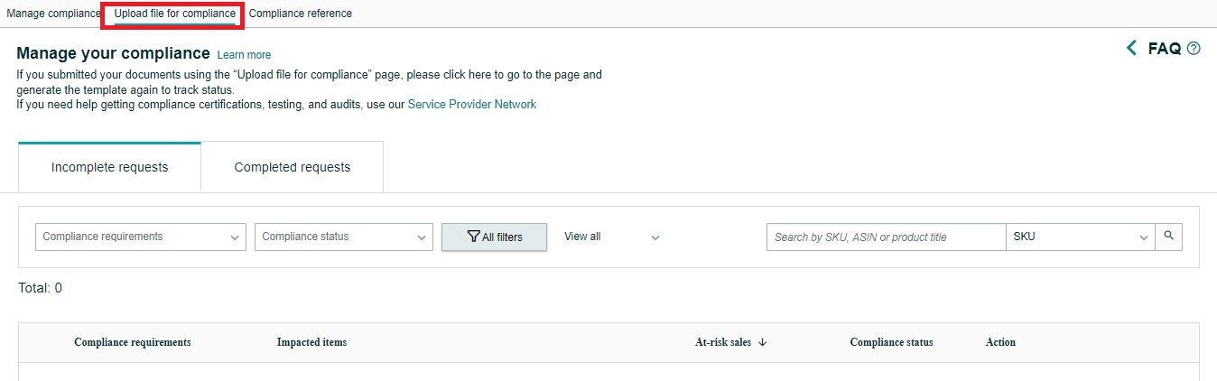 Amazon Seller Compliance Documents - Seller Assistant Blog