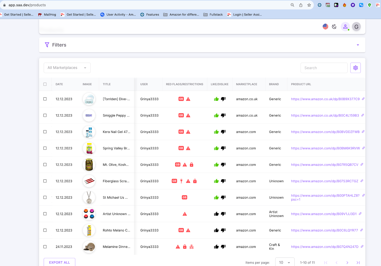 SOFTWARE UPDATE: Generic Brand Alert by Seller Assistant App - Seller ...