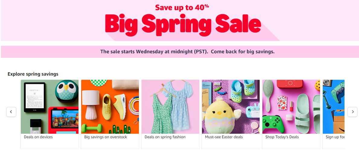 Amazon’s Big Spring Sale — Everything You Need to Know - Seller ...