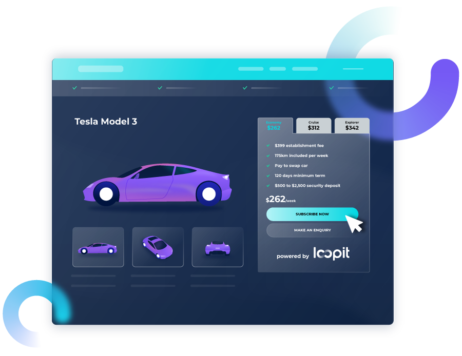 Car Subscription Software | Loopit