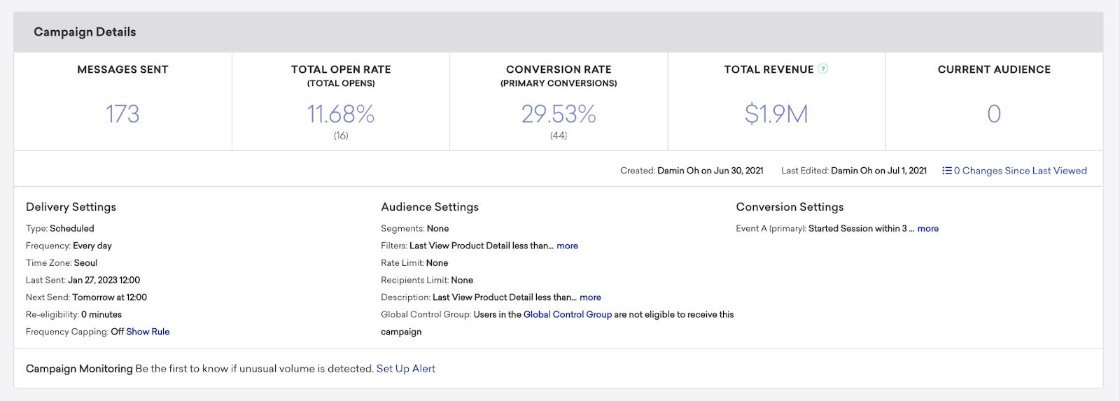 AB180 Blog | Braze 리포트의 모든 것 - (1) Campaign & Canvas