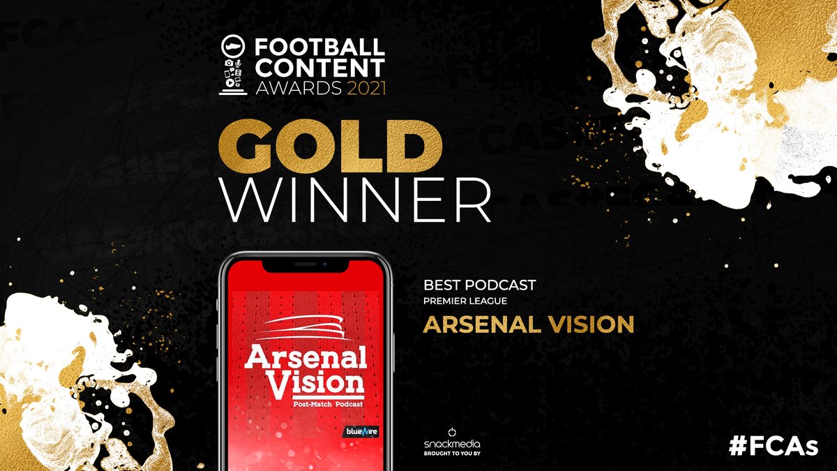 Arsenal Vision Voted Best Premier League Podcast at the Football ...