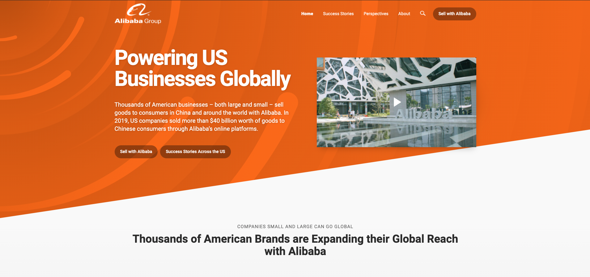 Alibaba: Powering U.S. Businesses Globally