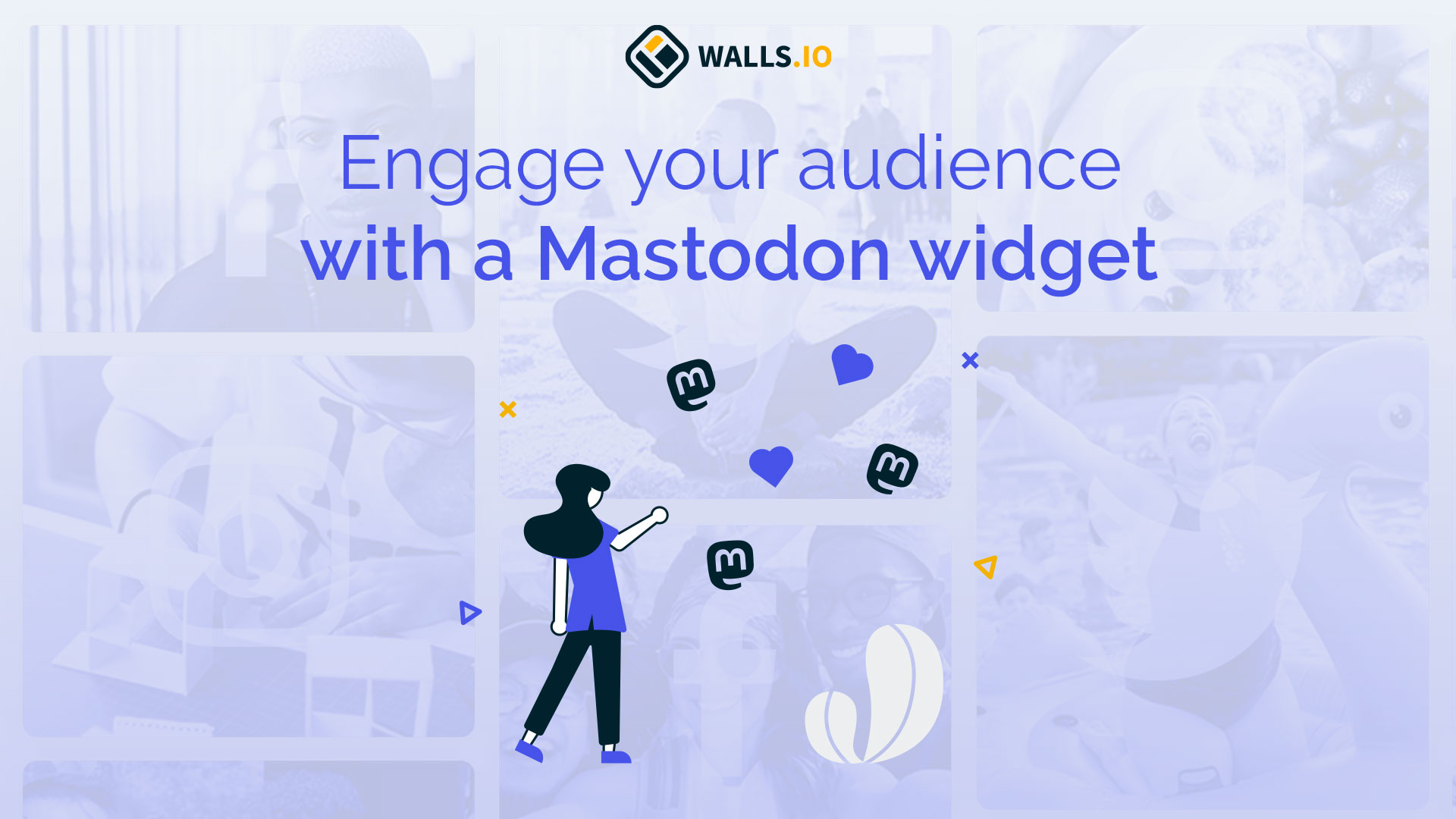 Mastodon Social Wall for Events, Websites & Digital Displays