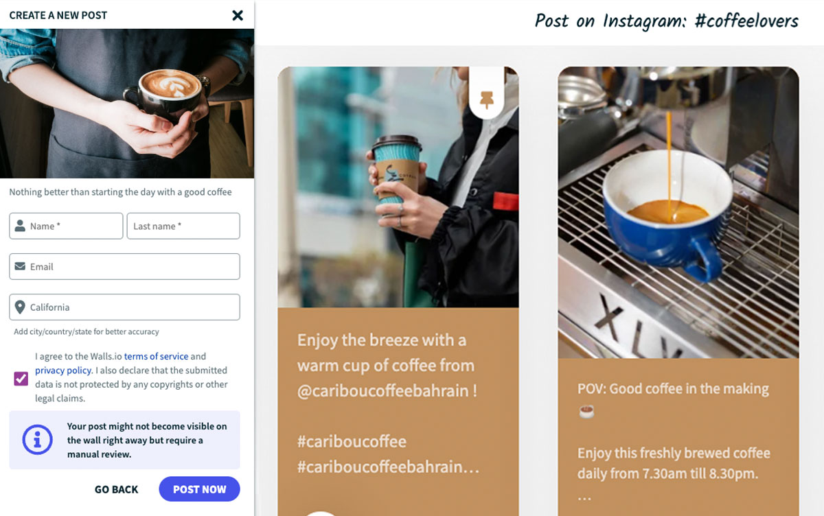Social Wall for Events, Websites & Displays — Walls.io