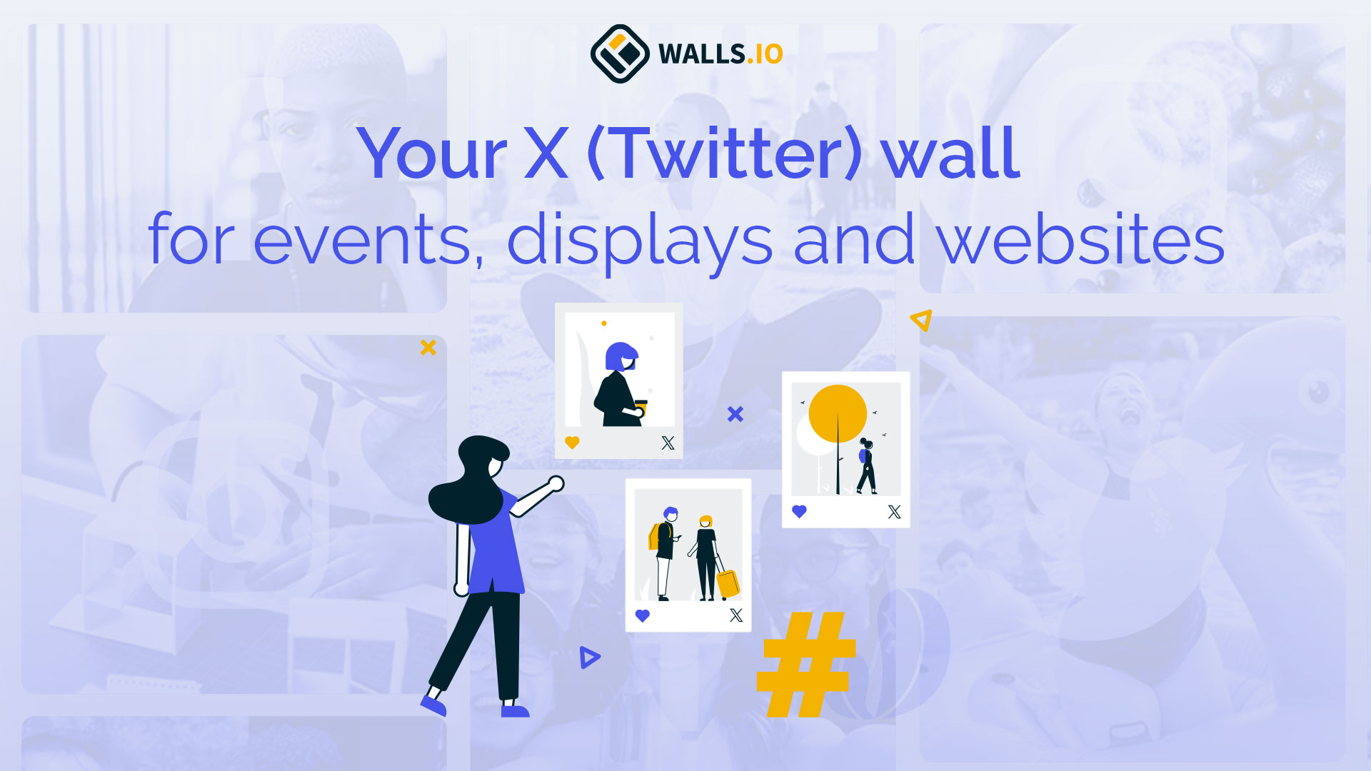 The Best X / Twitter Wall for Your Website or Event — Walls.io