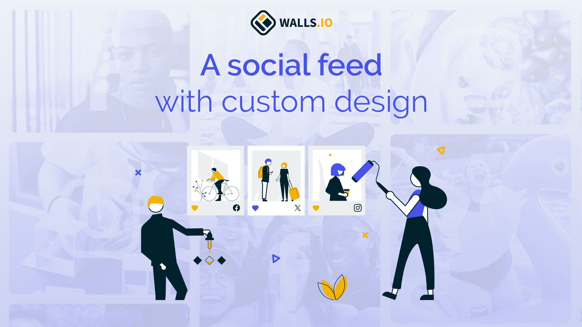 Branded Social Feed Designs & Ready-Made Templates — Walls.io