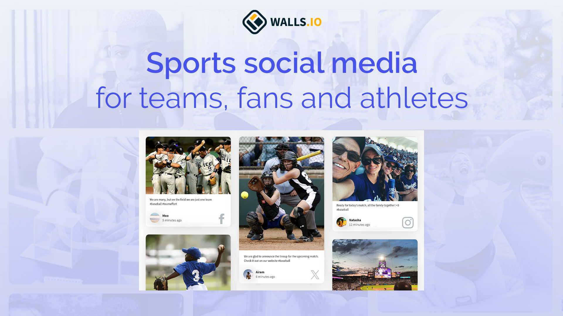 Sports social media for teams, fans and athletes | Benefits and examples