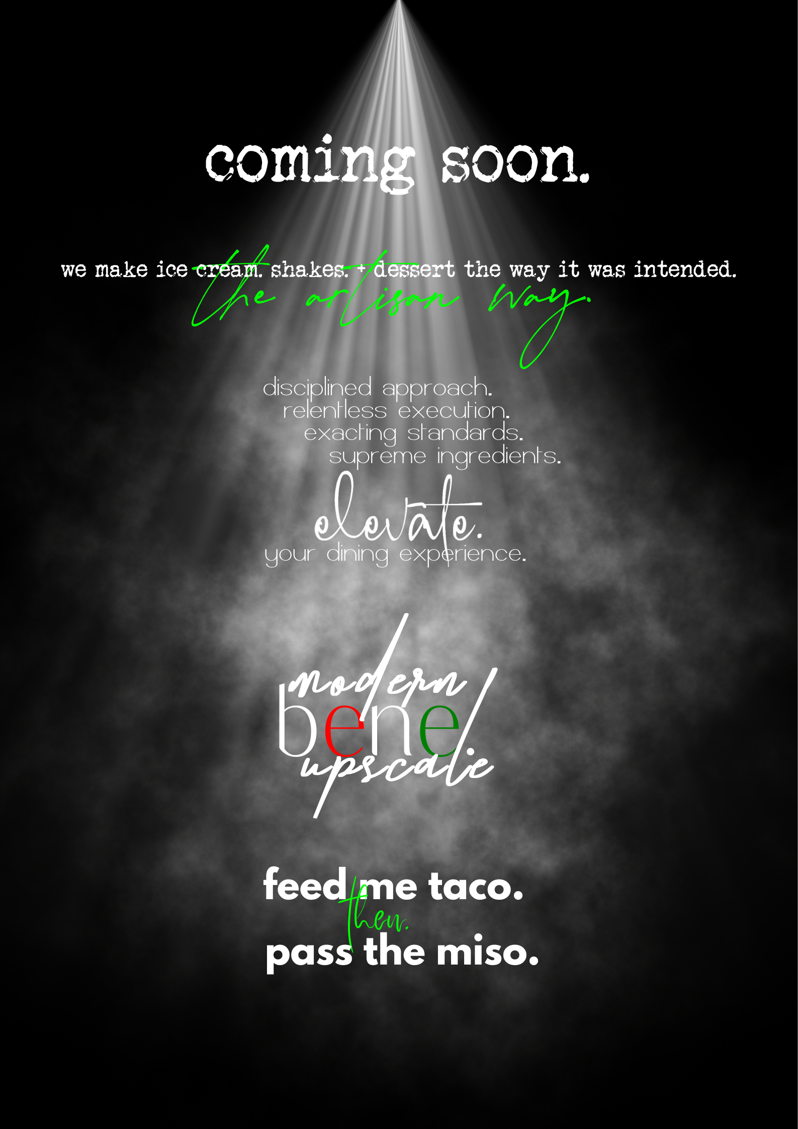 elevate restaurants.