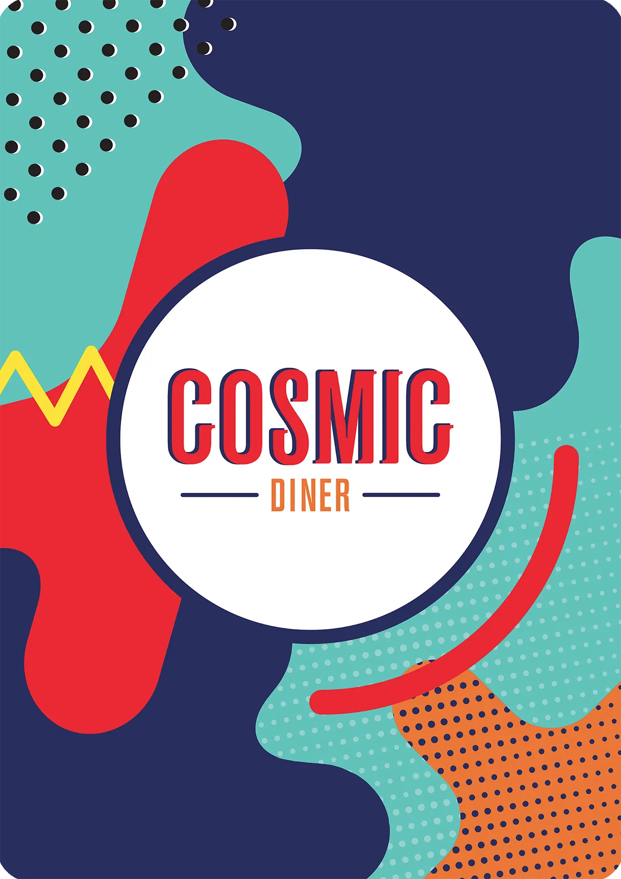 Cosmic Diner Bali - Menu