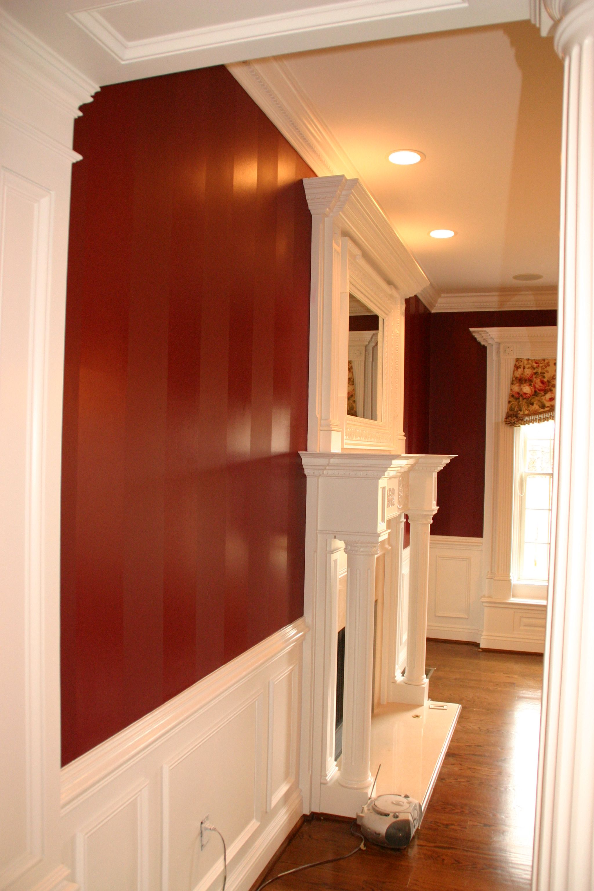 Interior Venetian plaster finish in Portland, OR
