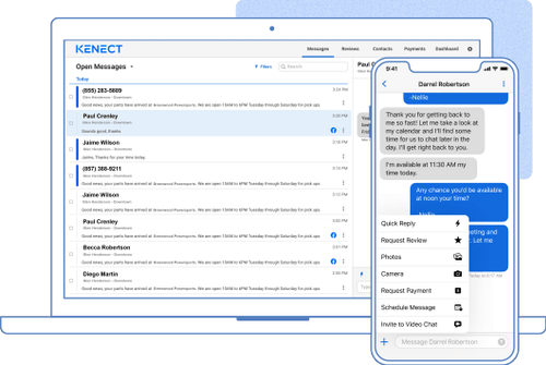 Reputation Management & Business Texting for the Modern Business | Kenect