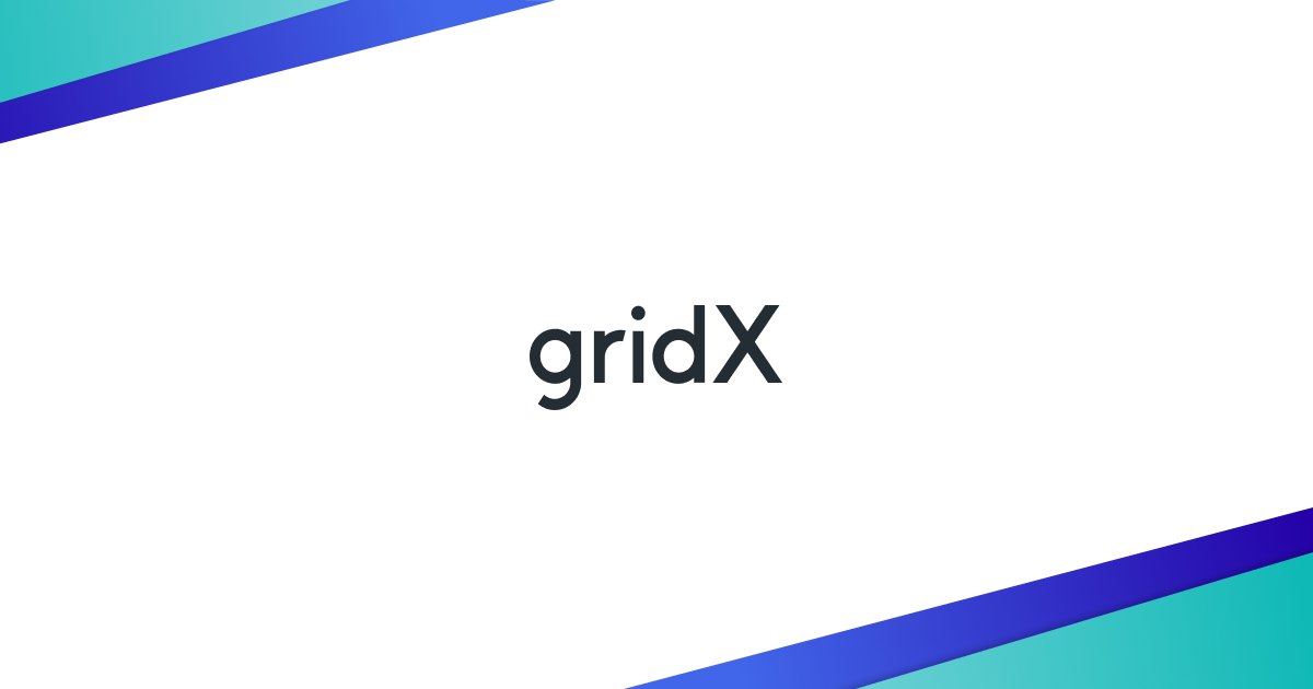 gridX – Digital energy solutions for the future